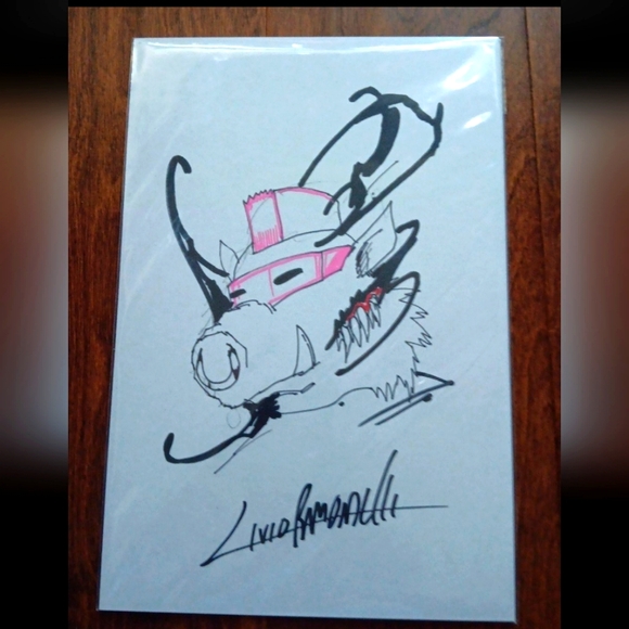 Art | Tmnt Venomized Bepob Original Sketch Signed By Livio Ramondelli ...